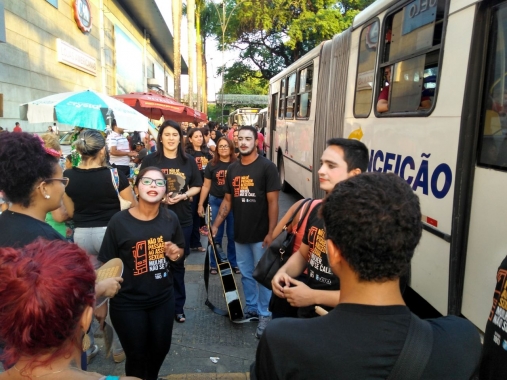 Ações Da Campanha Contra Assédio Sexual Nos Transportes Públicos